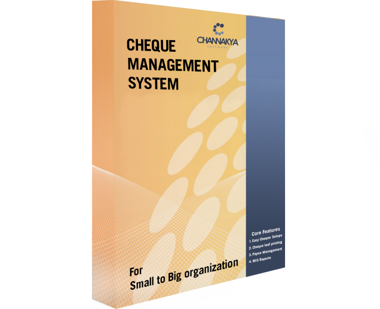 Cheque Management System | Channakya Software